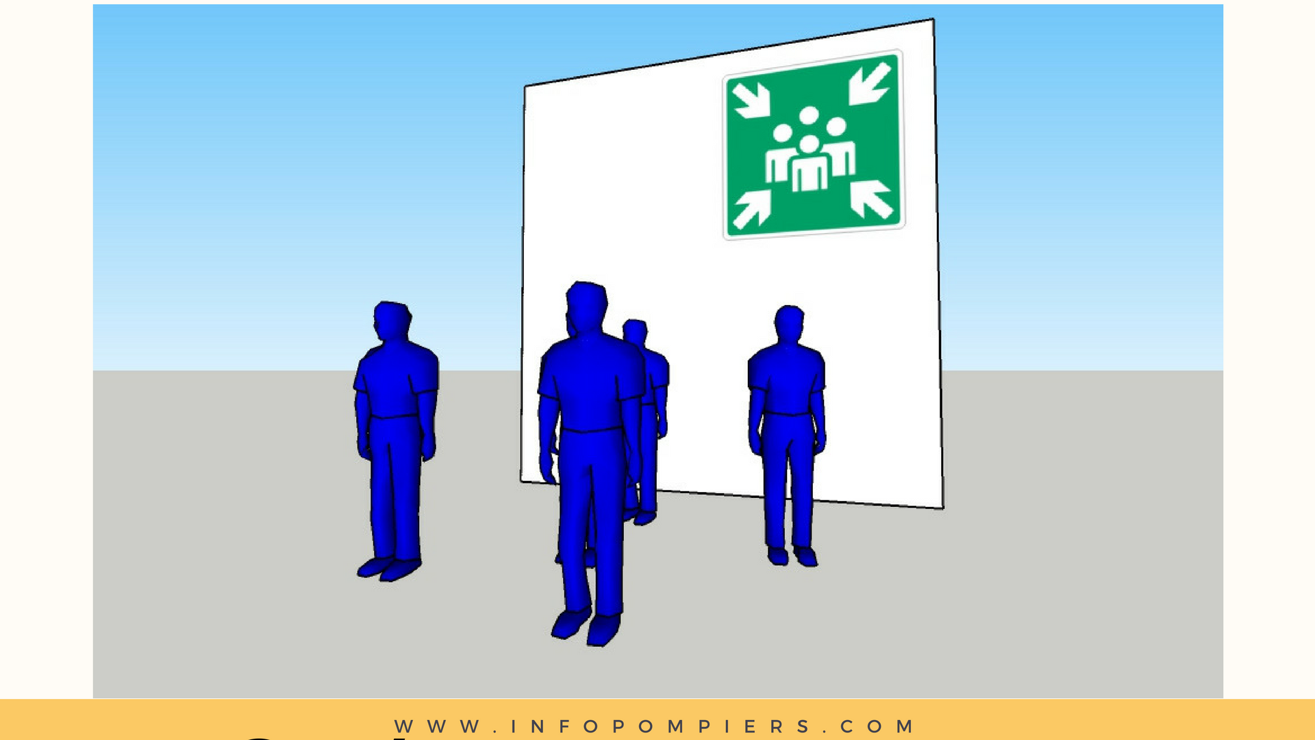 point de rassemblement - Info Pompiers