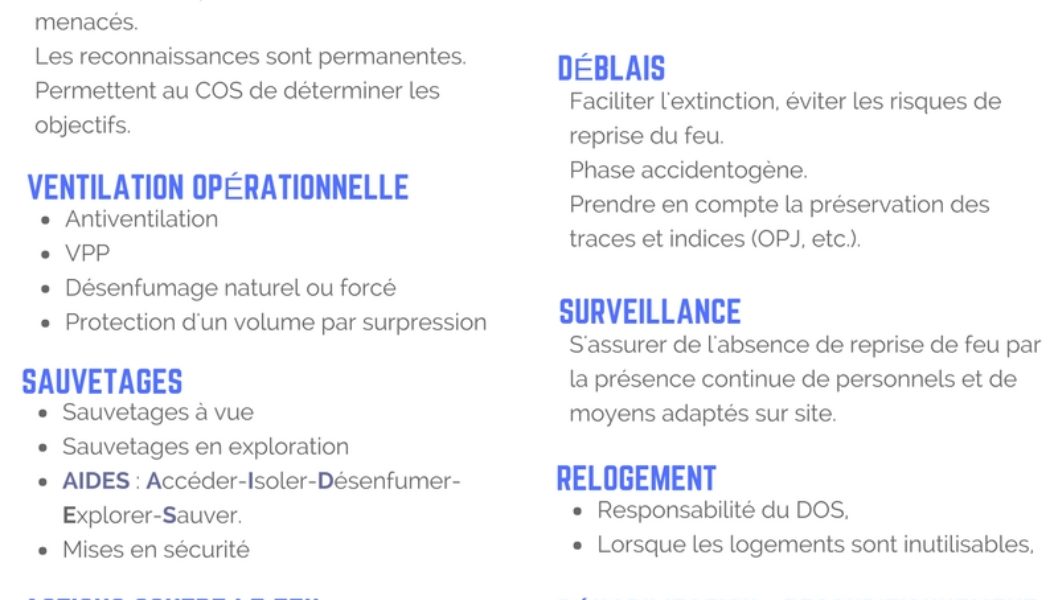 Fiche - MGO lutte contre l'incendie - Info Pompiers