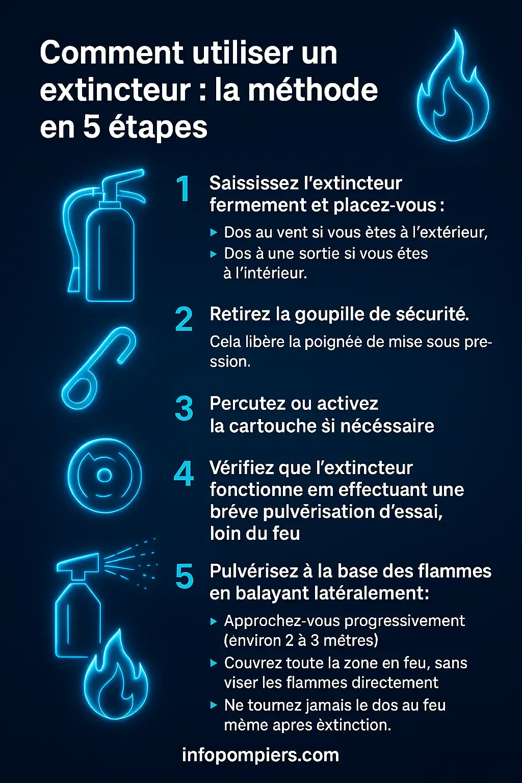 incendie_extincteur_5_etapes - Info Pompiers
