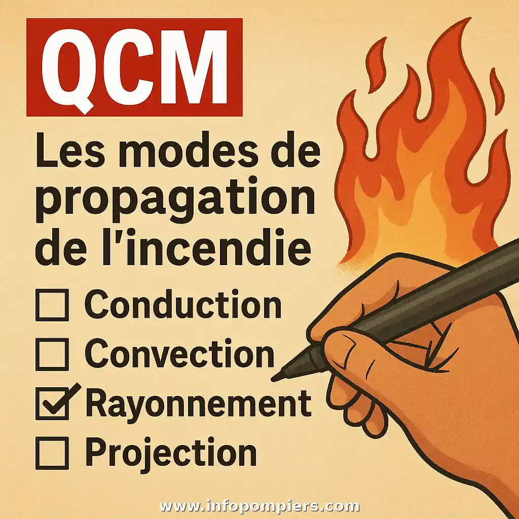 QCM - Les modes de propagation - Info Pompiers
